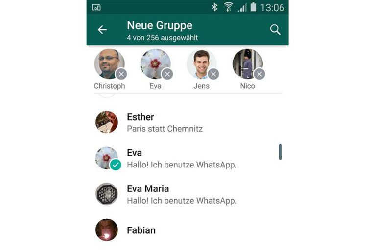 WhatsApp: Teilnehmer zum Gruppen-Chat einladen | 111tipps.de