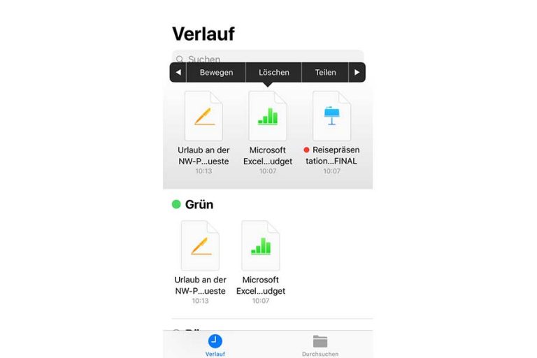 Das iPhone mit der Dateien-App verwalten | 111tipps.de